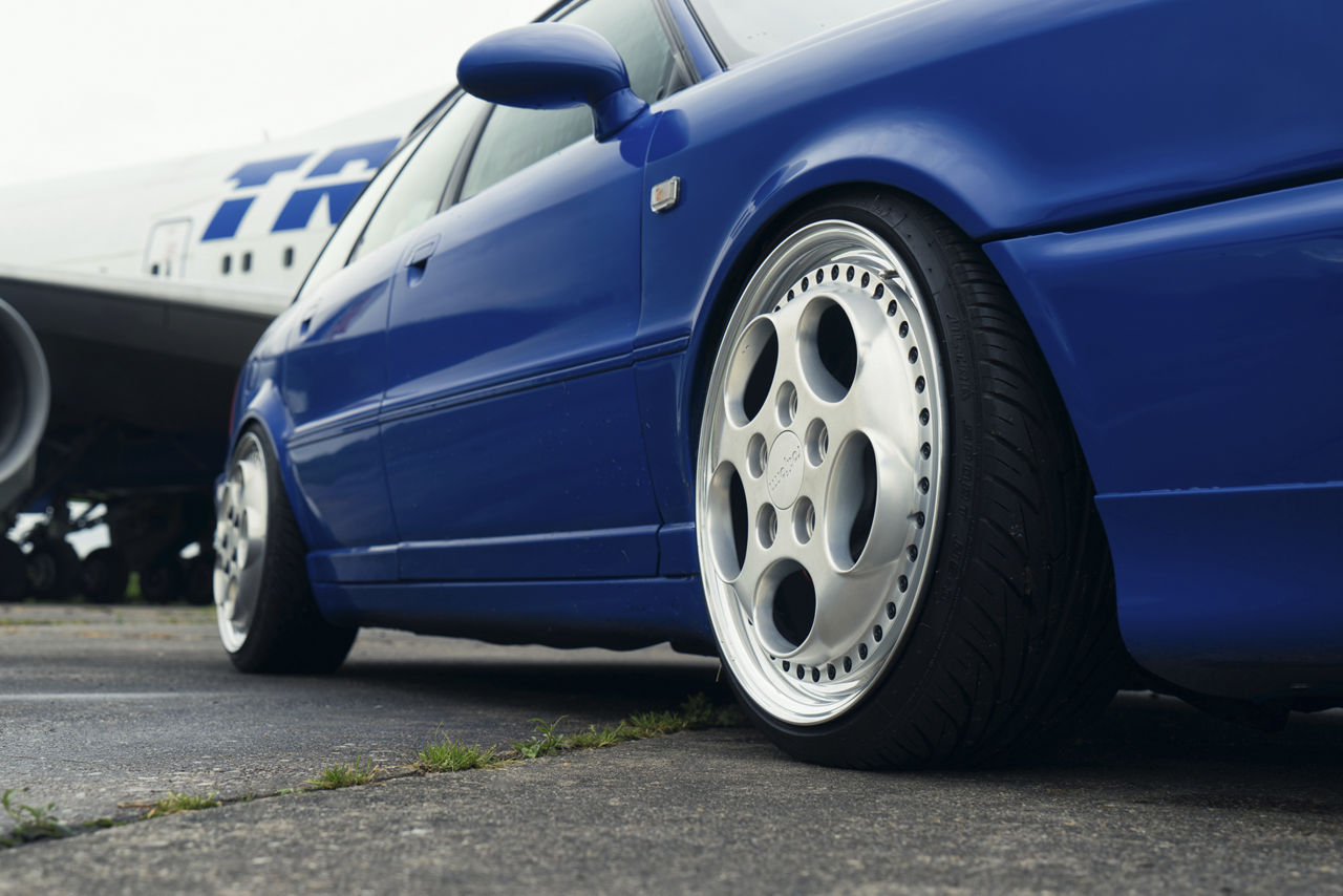 1992 Audi RS2 Avant - Rotiform STR - Silver | Wheel Pros